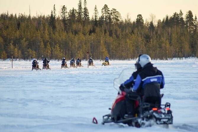 Family Snowmobiling in Rovaniemi, Apukka Resort - Introducing Family Snowmobiling in Rovaniemi, Apukka Resort