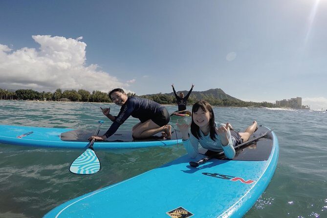 Family Stand Up Paddle Lesson with Waikiki Courtesy Shuttle - Key Points