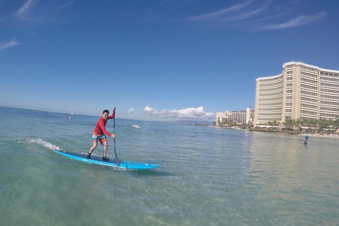 Family Stand Up Paddle Lesson with Waikiki Courtesy Shuttle - The Value of All-Inclusive Pricing
