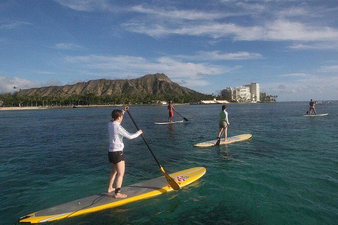 Family Stand Up Paddle Lesson with Waikiki Courtesy Shuttle - The Bottom Line