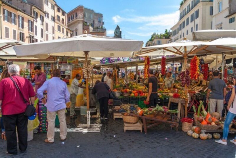 Farmers Market Shopping and Roman Full Course Class - SHARED - Who Will Love This Experience?