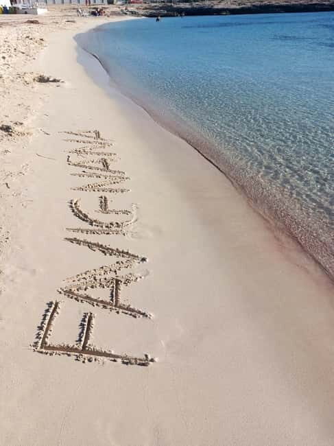 Favignana: Boat excursion, relaxation, fun, pampering - The Experience in Practice