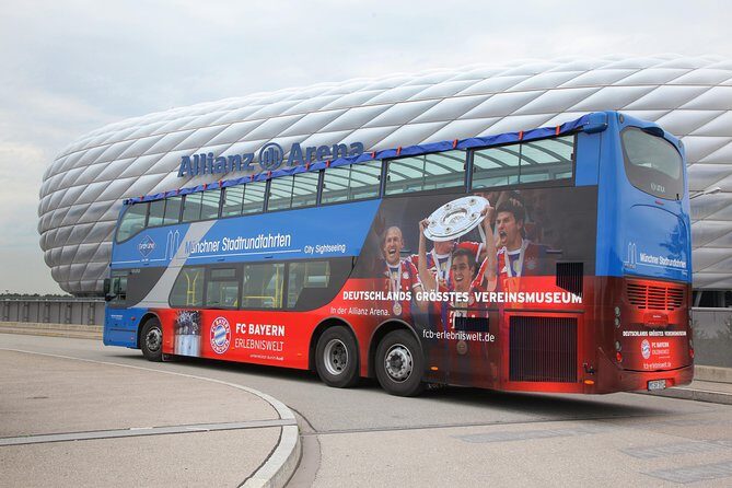 FC Bayern Munich Allianz Arena Tour and Panoramic Munich Tour - Transportation, Duration, and Group Size