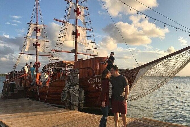 Feel the love on a romantic dinner at Cancun sea, with live music and open bar. - What You Can Expect from This Cancun Sea Dinner