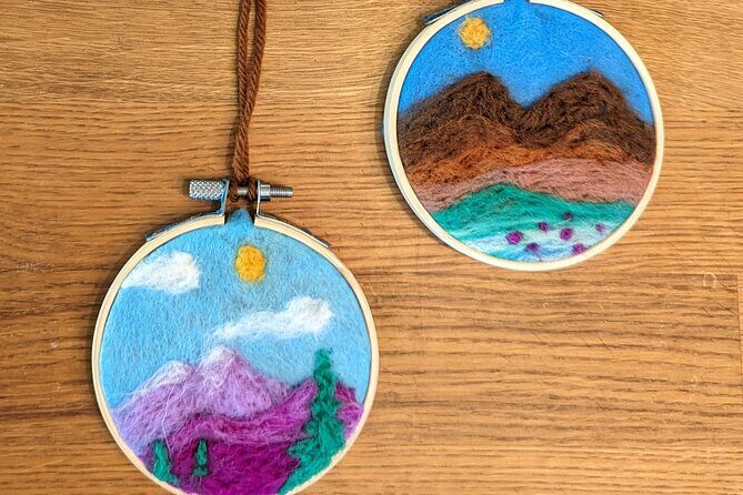 Felted Landscape Ornament Art Kit in Estes Park - Who Should Consider This Tour?