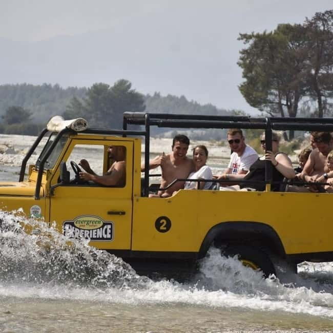 Fethiye: Jeep Safari, Saklikent Canyon, Tlos Ancient City, Lunch - End of the Day: Return to Your Hotel