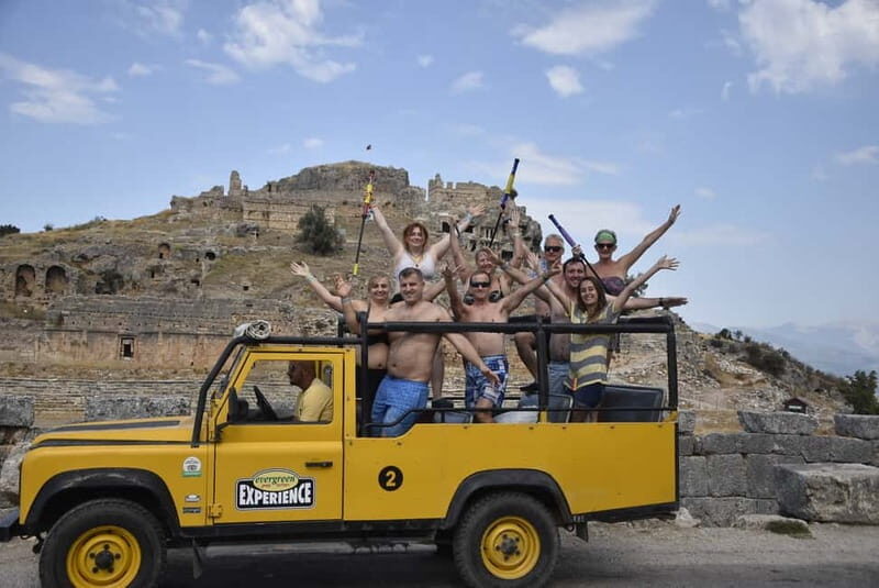 Fethiye: Jeep Safari Tour with Lunch and Natural Mud Bath - Additional Activities and Options