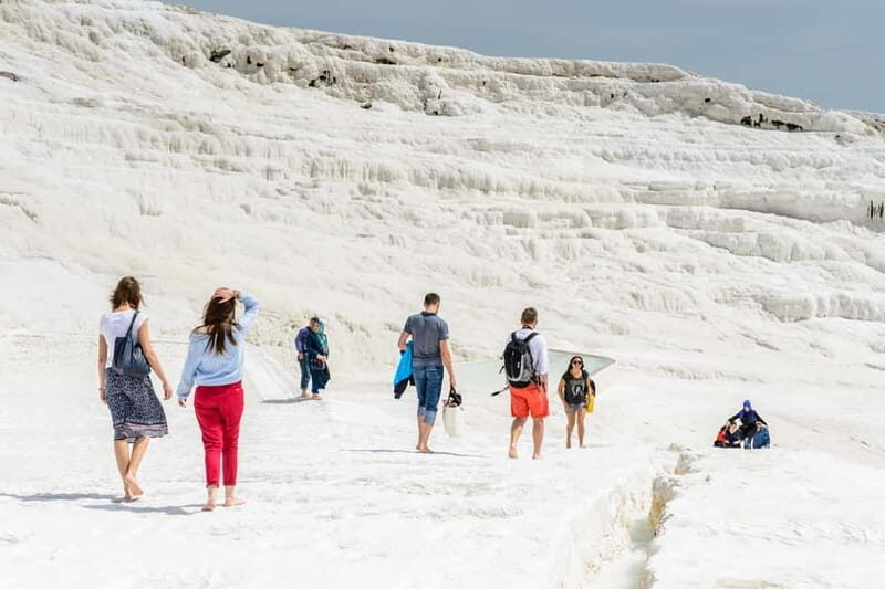 Fethiye: Pamukkale Hot Spring & Hierapolis Small-Group Tour - Exploring Hierapolis: Ancient Ruins and Historic Highlights