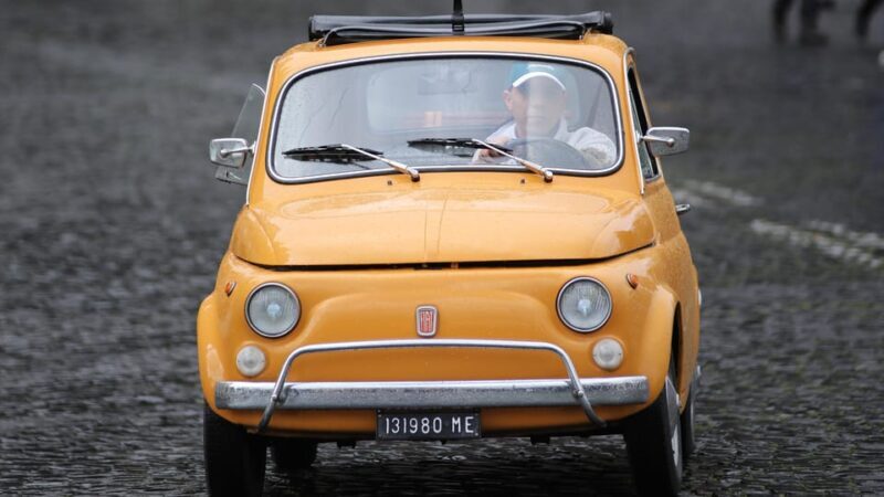 Fiat Cinquecento Vintage Rome City & Photo Tour - The Itinerary and Its Charm