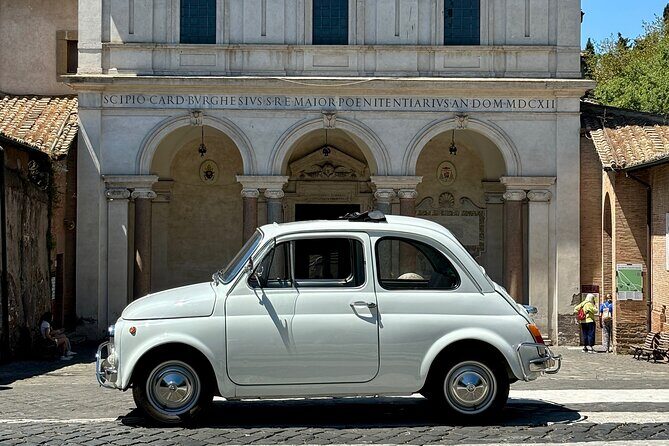 Fiat Tour, Catacombs, Appia Antica, Aqueducts ticket included - Key Points