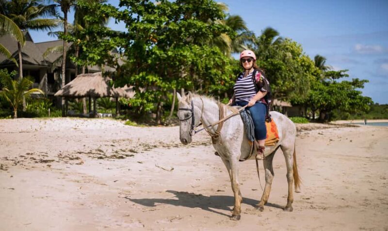 Fiji: Beach Horseback Riding Tour with Lunch and Transfer - Cultural and Authentic Experiences