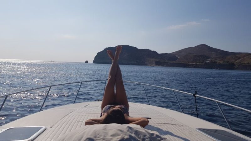 Fira: Private Day Cruise with BBQ, Drinks, & Hot Springs - Frequently Asked Questions