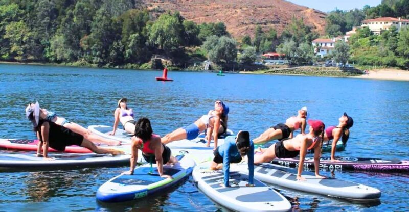 Fitness on StandUPaddle board and ride with pick up point - Discover the Joy of Fitness and Paddleboarding on Portugal’s Douro River