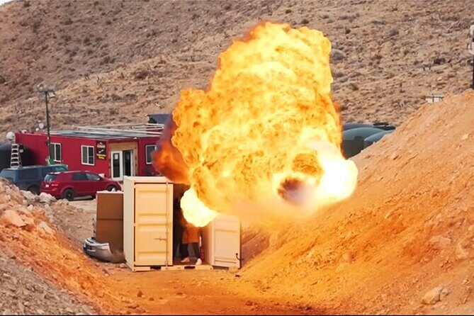 Flame Thrower Combo Package at Adrenaline Mountain - Key Points