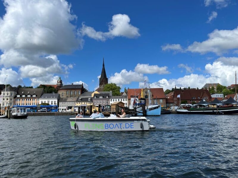 Flensburg: E-Boat rent - What to Expect on Your Water Journey