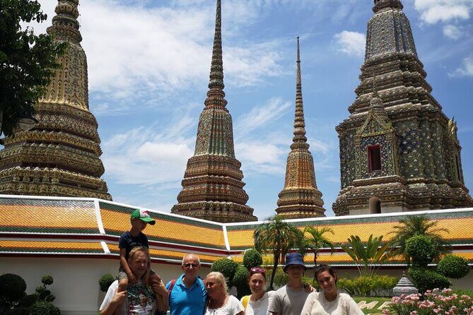 Flexi Walking Temple Tour Grand Palace Wat Pho & Wat Arun - Key Points
