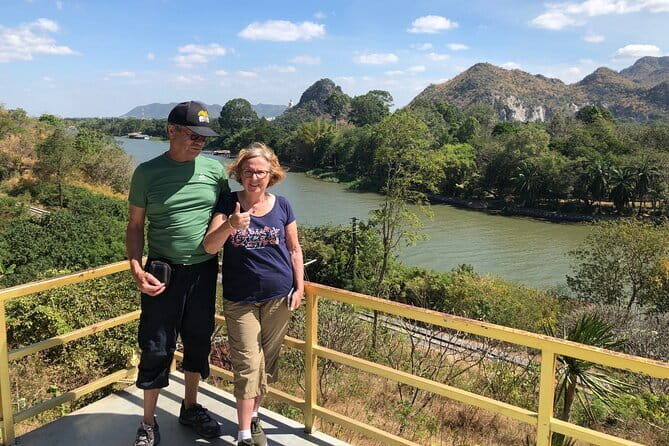 Floating and Railway Markets and Erawan Waterfall (Group Tour) - Key Points