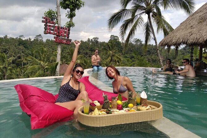 Floating breakfast for a resort feel + Ubud + Tegalalang Rice Terrace Private Tour 8 hours/Hotel transfer included - FAQ