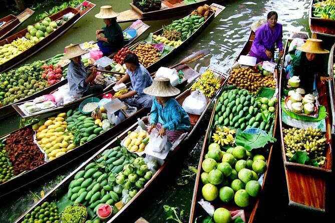 Floating Market with Wat Bang Kung Temple and the Railway Market - FAQs