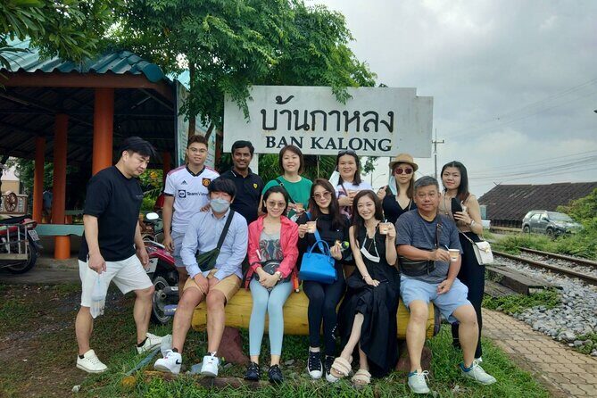 Floating & Railway Markets and Erawan Waterfall [Optional Luxury] - Key Points