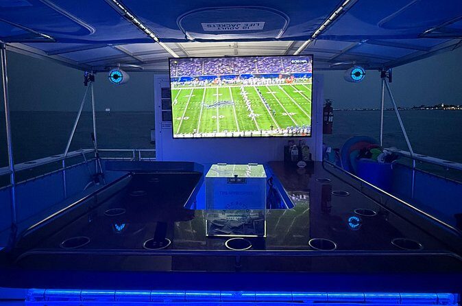 Floating Tailgate Tour at Crab Island and Watch Football on Water - Ideal for Who?