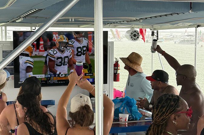 Floating Tailgate Tour at Crab Island and Watch Football on Water - The Sum Up