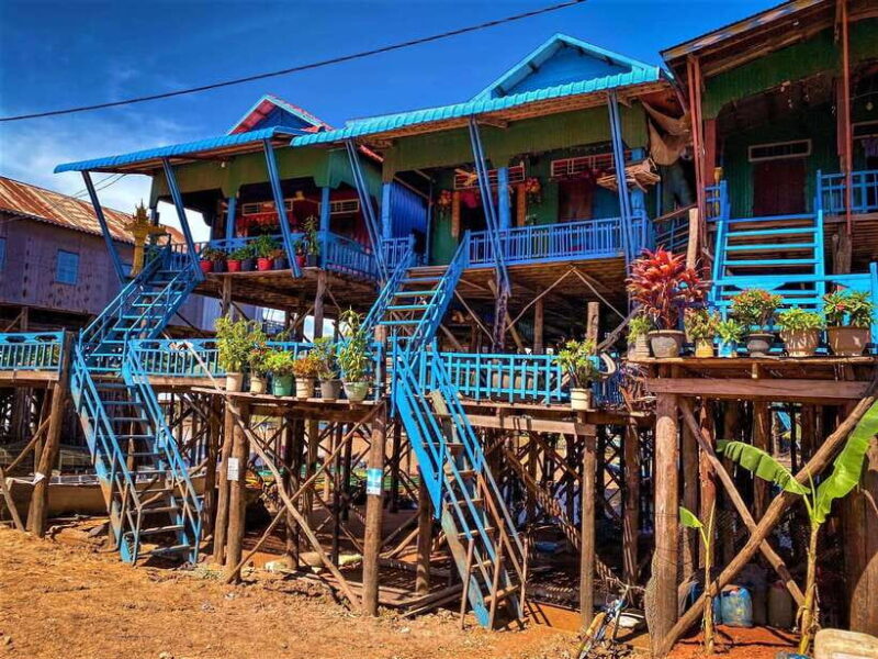 Floating Village at Tonle Sap Lake & Siem Reap Tuk-Tuk Tour - Key Points