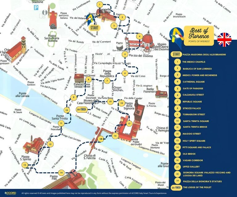 Florence: 2.5 hour Audio Guided Walking Tour led by Host - Authentic Stories and Engaging Content