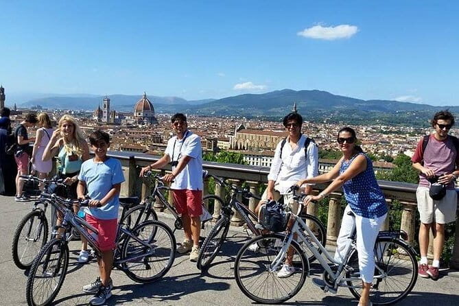 Florence bike tour with Piazzale Michelangelo. - Key Points