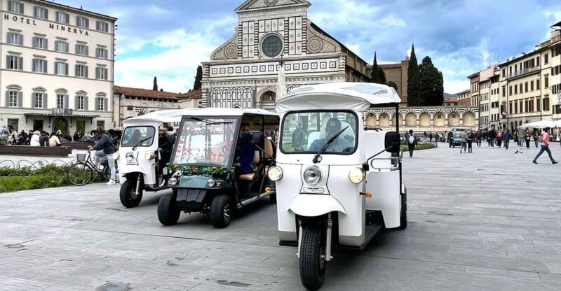 Florence: Electric Tuk-Tuk or Golf Cart City Tour - What You Can Expect Practical Details
