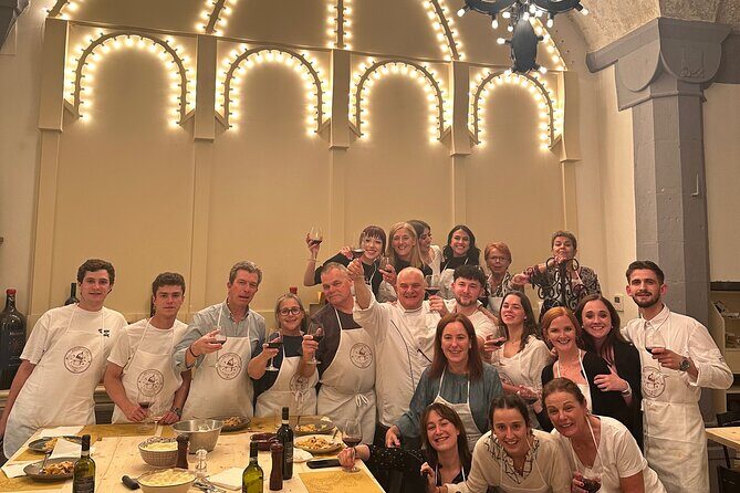 Florence: Flambé Cheese Wheel Truffle Pasta Class & Tiramisù - The Chef & Group Dynamics