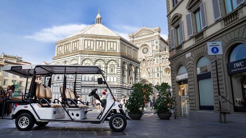 Florence: Golf Cart Tour of the Historic Center and Piazzale Michelangelo - Exploring Florence in Style and Comfort