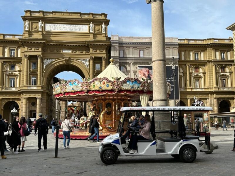 Florence: Golf Cart Tour with Panoramic Views - Key Points