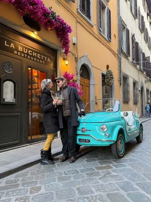 Florence: Guided Vintage Electric Fiat 500 City center Tour - Key Points