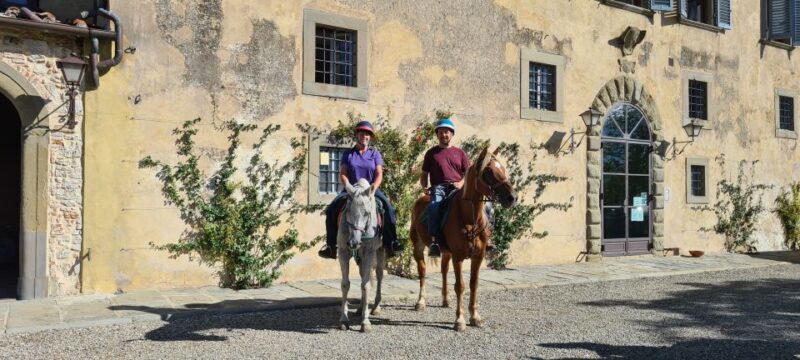 Florence: Horse ride 3h and Wine Tasting&Lunch at a castle - FAQs