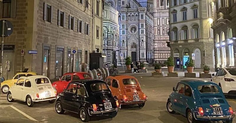 Florence Night Drive: Vintage 500 Self-Drive, 20:30-22 - Introduction: A Night Drive Through Florence’s Charm