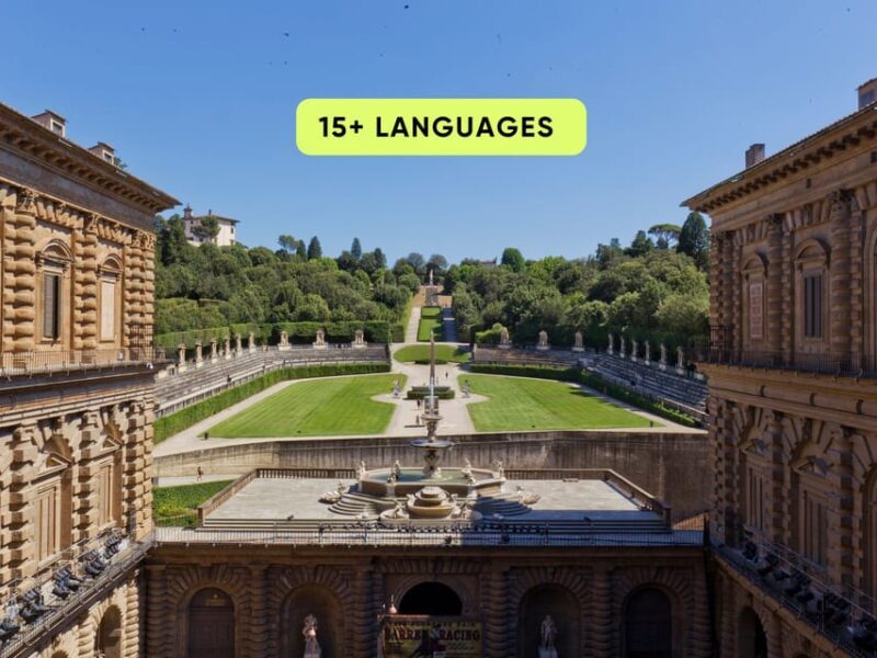 Florence: Pitti Palace and Boboli Gardens Ticket & eBook - The Heart of Florence: Pitti Palace
