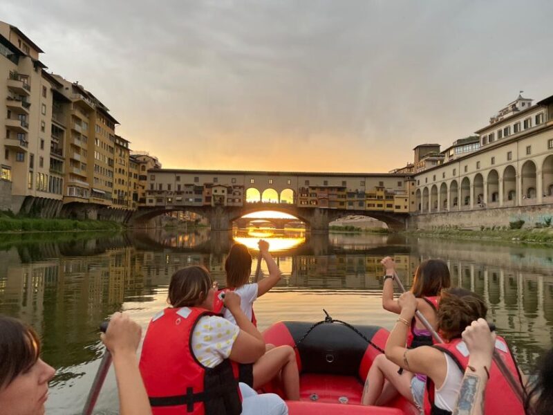 Florence: Pontevecchio Bridge and City Sights Rafting Cruise - Who Should Book This Tour?