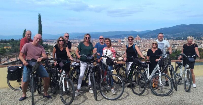 Florence: Private Electric Bike 2-Hour Tour of the Hills - The Itinerary in Detail
