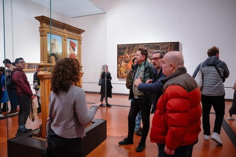 Florence: Uffizi & Accademia Small Group Walking with Guide - Key Points