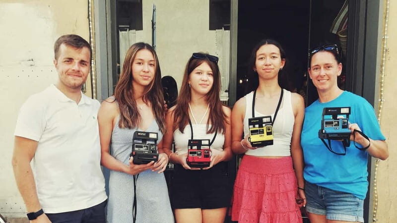 Florence: Vintage Polaroid Camera Guided Tour with Gelato - Key Points