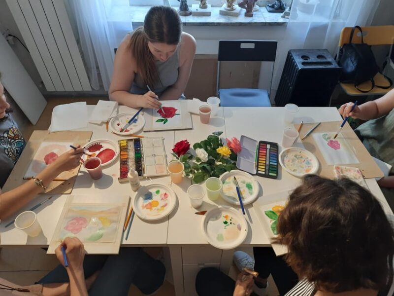 Florence: Watercolor painting class in a local Art Studio - The Experience from Previous Participants