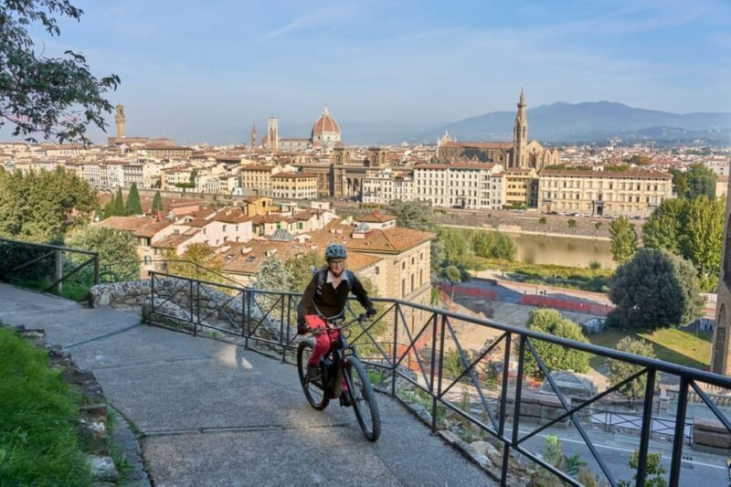 Florence:E-Bike City Tour with stop at Piazzale Michelangelo - Key Points