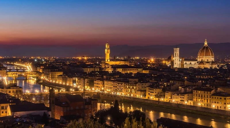 Florence:Sunset Panoramic Tour Fiesole & Michelangelo Square - Key Points