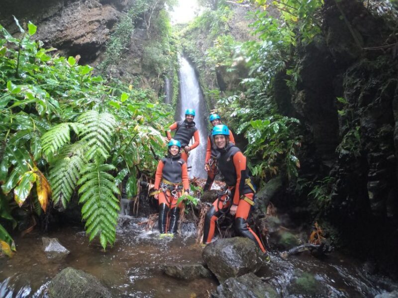Flores: Canyoning with a Guide and Snack - Ilhéus Inferior - An Introduction to Canyoning in Flores