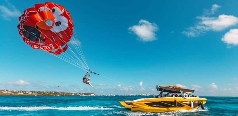 Fly over the 7-Colored Sea Parasail San Andres + Go PRO Camera Included - Analyzing the Value