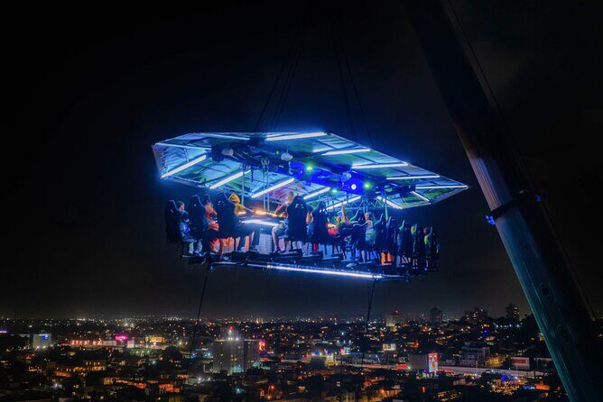 FlyDining: 4 Courses Dinner with City Lights & Ocean Breeze - What Is FlyDining in San Juan?