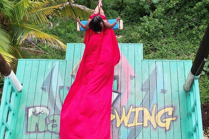 Flying Dress and Swing Photoshoot from Ocho Rios ports and Hotels - The Value of This Photoshoot