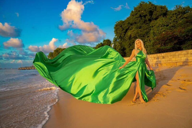 Flying Dress Barbados Photoshoot Experience - What Is the Flying Dress Barbados Photoshoot?