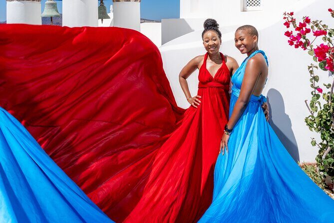 Flying Dress Experience - Santorini Photoshoot - Pricing and Value